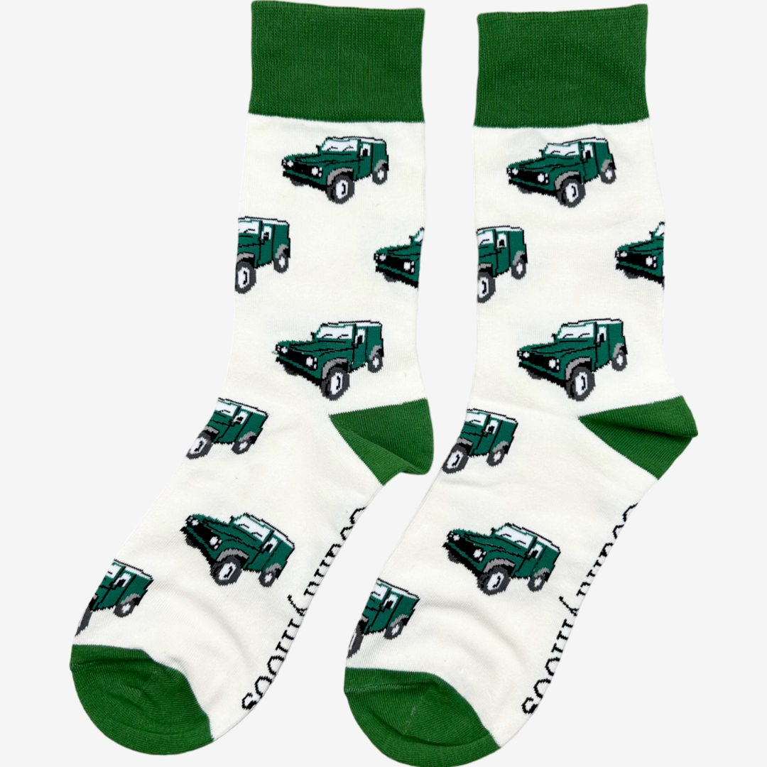 Land Rover Crew Socks – CountryMoos