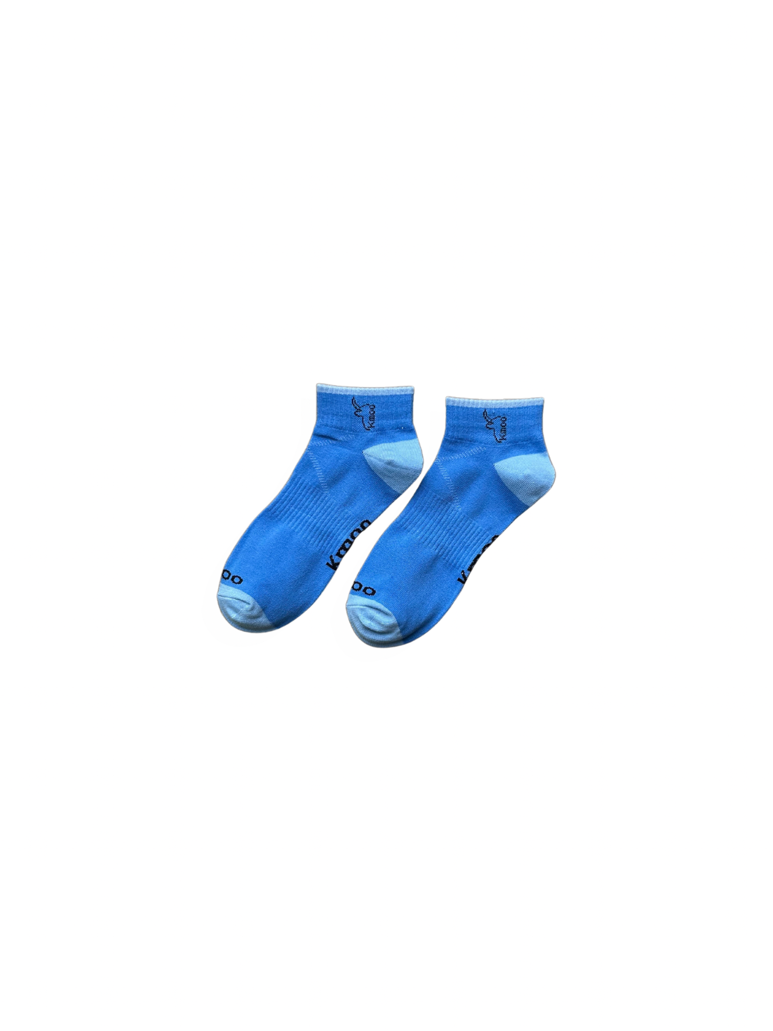 Kmoo Blue Trainer Socks | Ankle Socks | Gym Socks | Unisex Socks ...