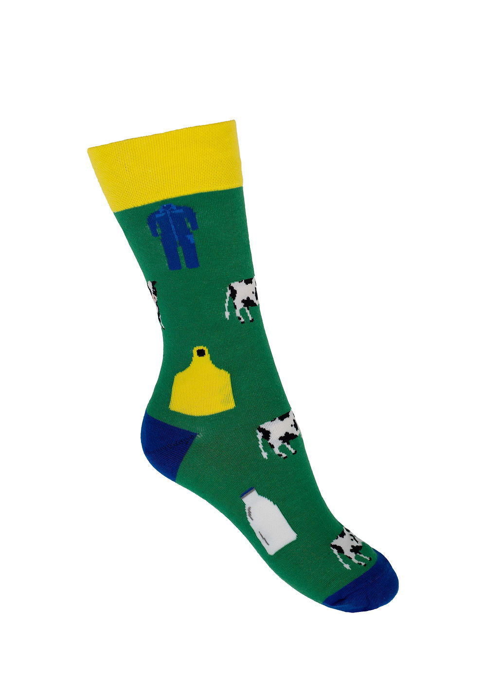 Dairy Theme Cow Socks | Outdoor Socks | Cosy Unisex Crew Socks ...